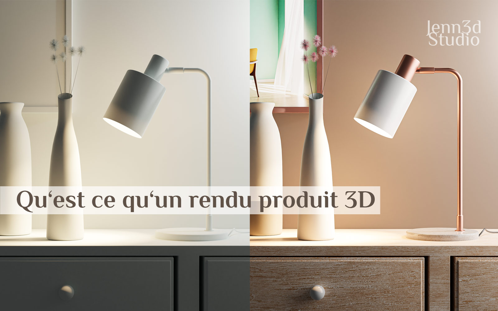 Studio 3D - illustration 3D - Jenn3dStudio