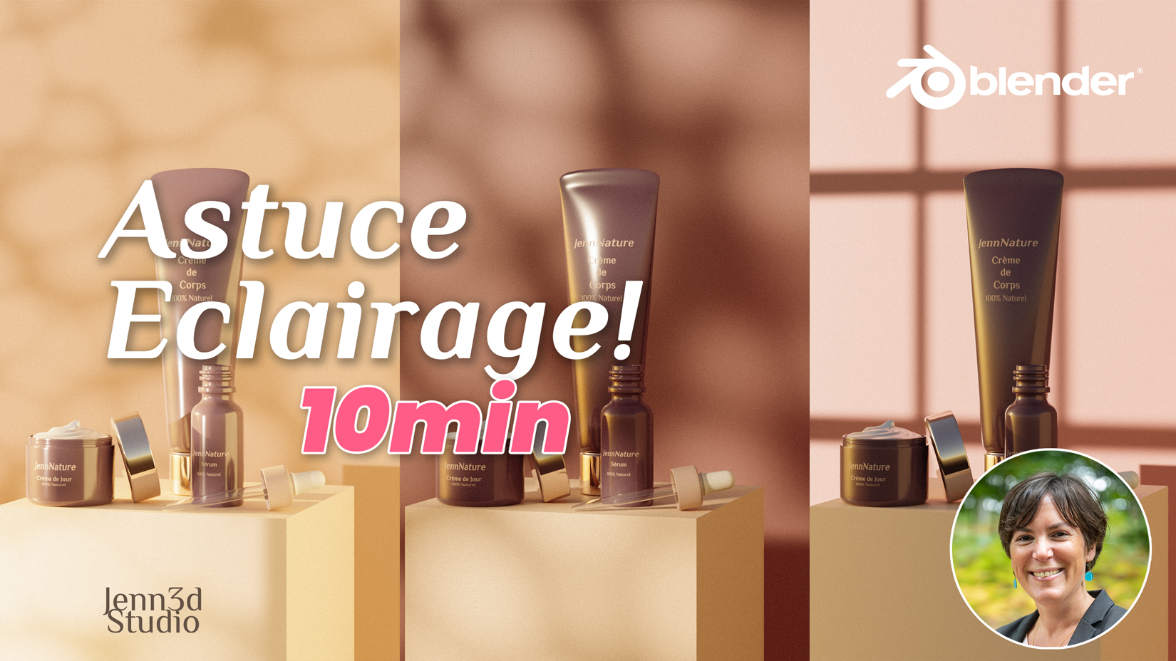 Tutoriels 3d : Apprendre la 3d sur Blender - Jenn3dStudio